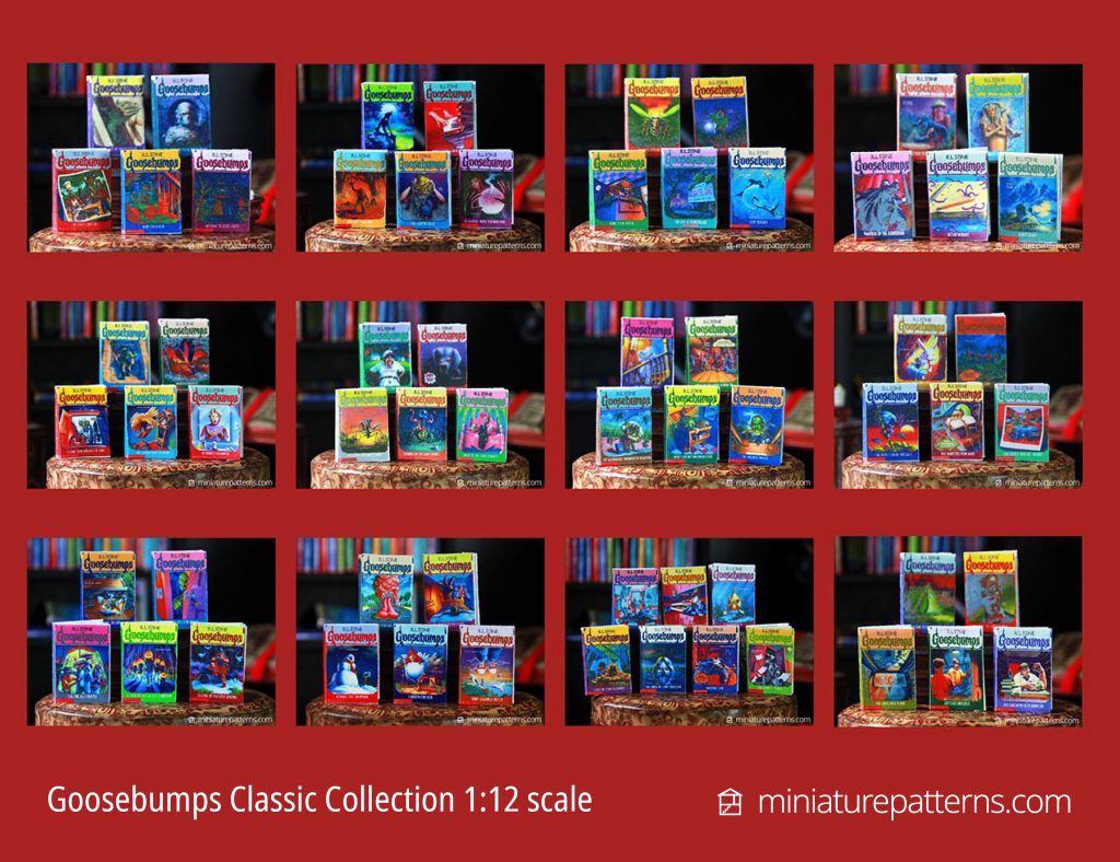 Goosebumps Books 1-62 FULL SET Classics Collection Miniature Book ...