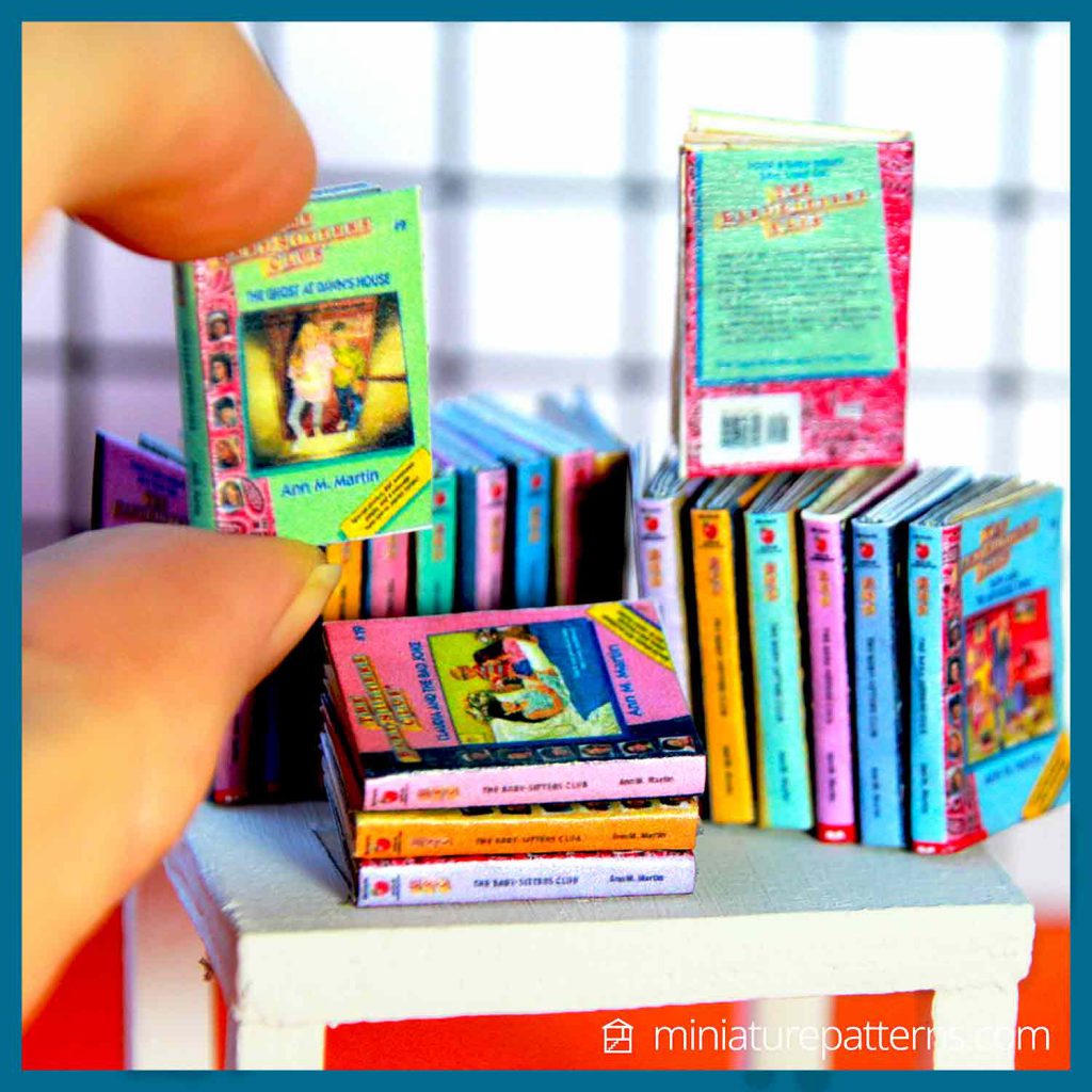 Miniature Patterns - DIY Pattern Printables for Dollhouse Miniatures