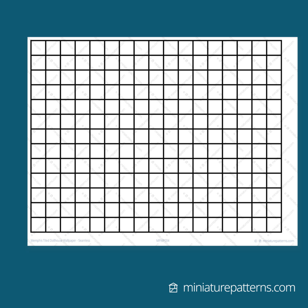 Free Miniature Printables - Miniature Patterns